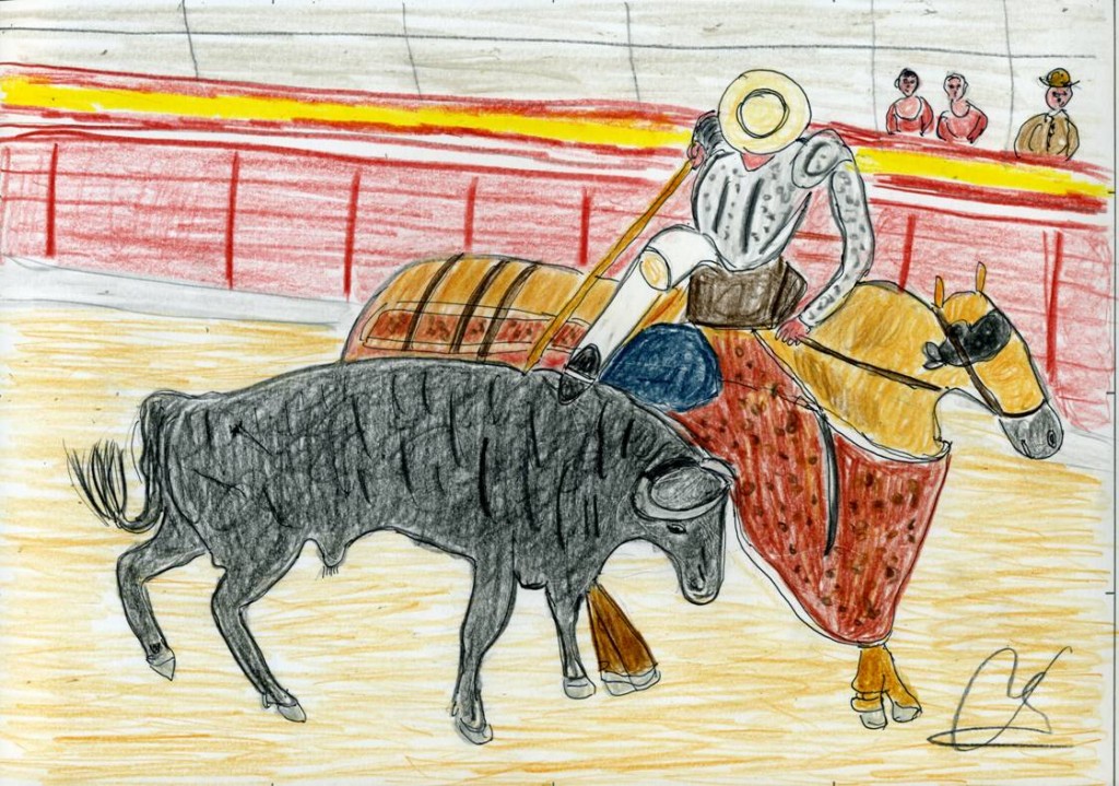 Flora Cantábrica » Blog Archive » DIBUJOS ACERCA DE » CORRIDA DE TOROS ...